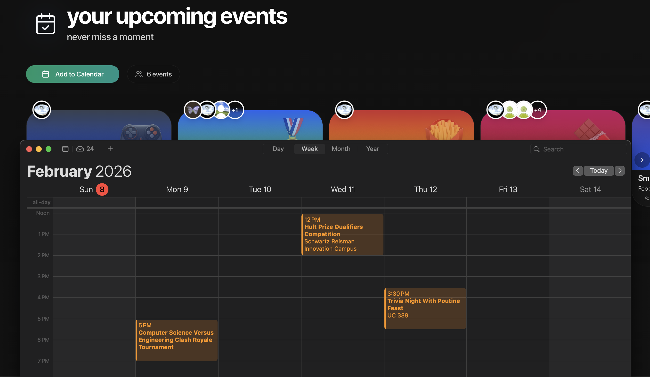 Camel Events